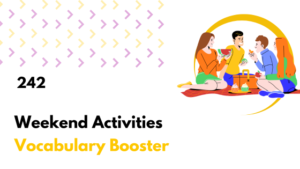 242: Weekend Activities Vocabulary Booster / Weekend – Mega Dawka ...